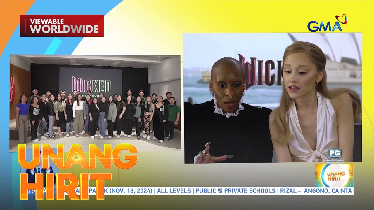 JONATHAN BAILEY AT JEFF GOLDBLUM, NAKAPANAYAM NI LYN CHING | Unang Hirit - video Dailymotion