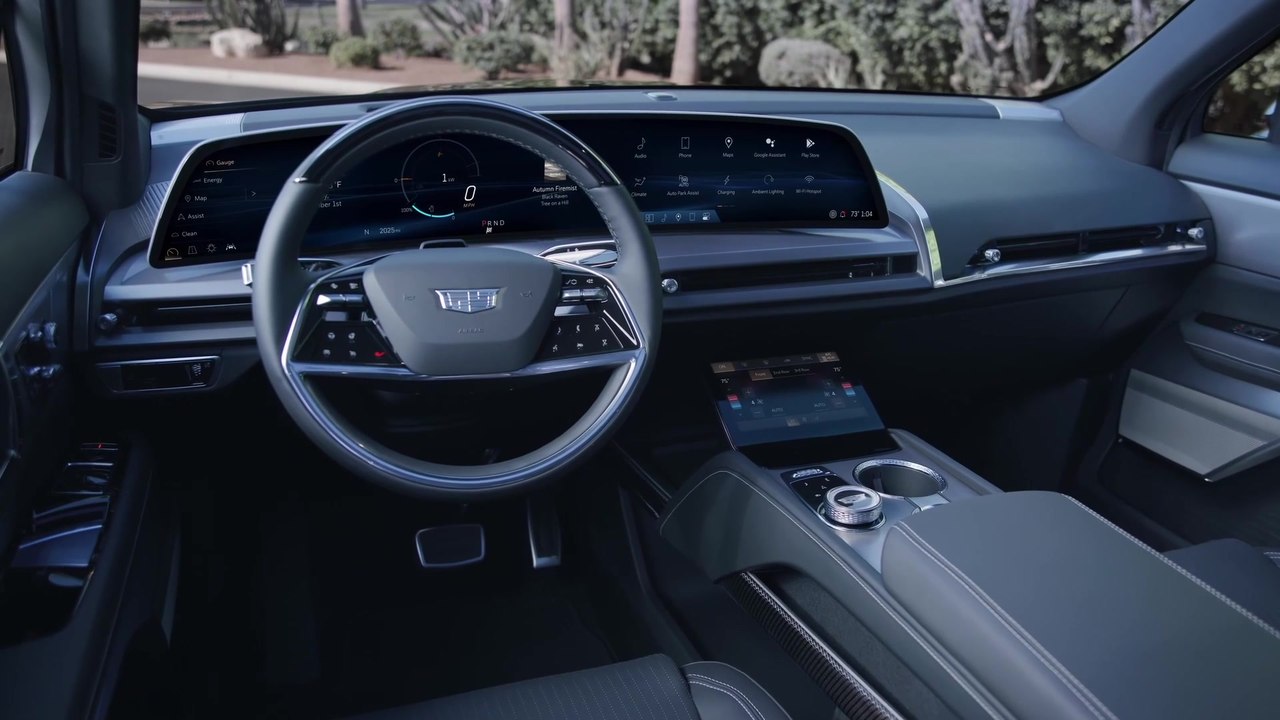 The all-electric 2026 Cadillac VISTIQ Interior Design - video Dailymotion