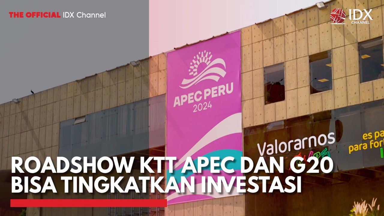 Roadshow KTT APEC dan G20 bisa Tingkatkan Investasi - video Dailymotion
