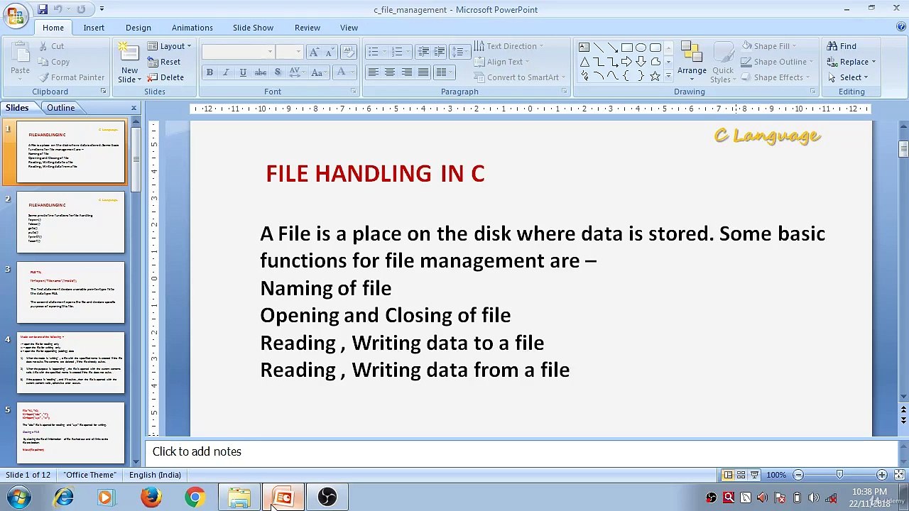 Learn Programming Technique C to Master Skills - FIle Handling ( Explain of Program with help of ...