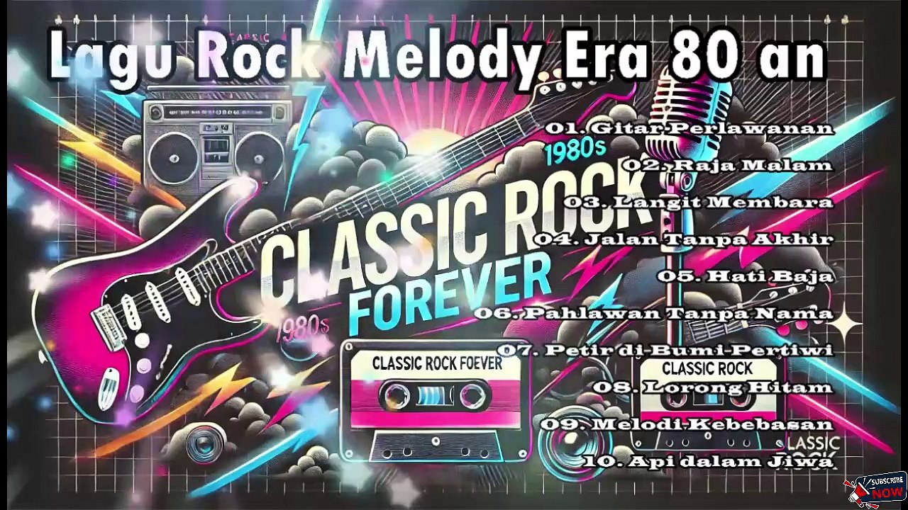 Rock Melodi Era 80an - Lagu Rock Jadul Tahun 80an - video Dailymotion