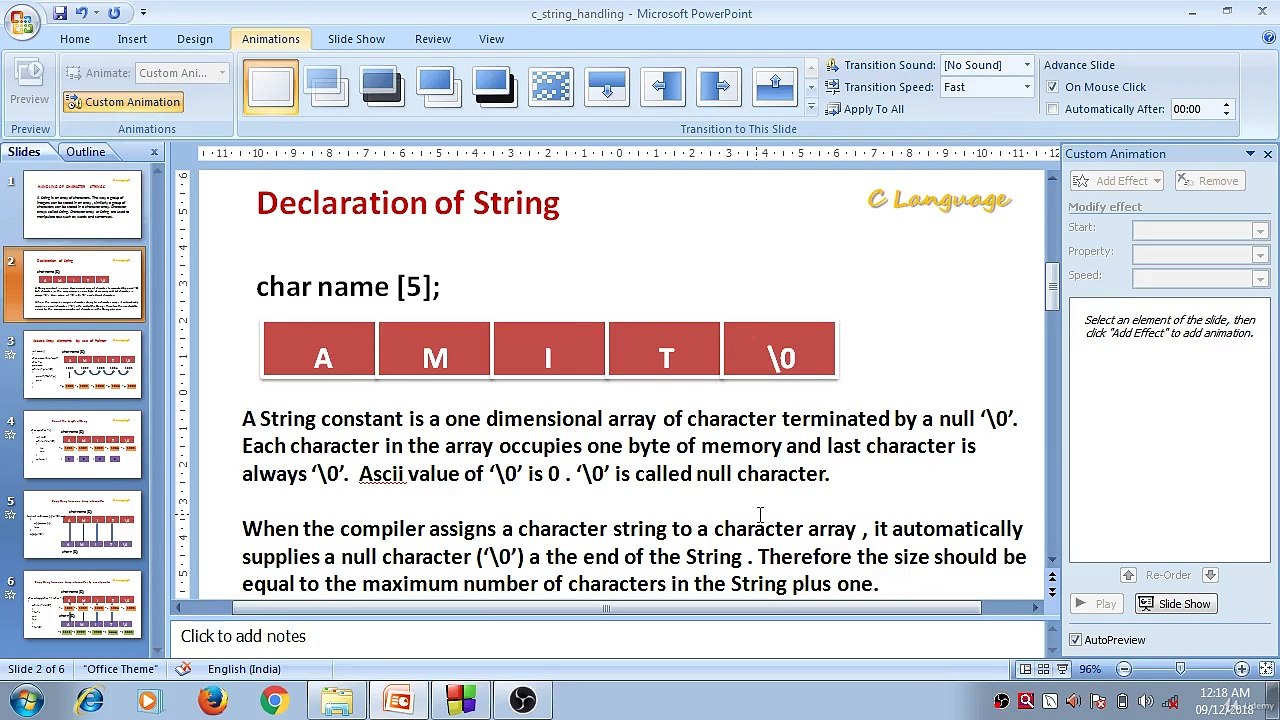 Learn Programming Technique C to Master SkillsCharacter String First Program - video Dailymotion
