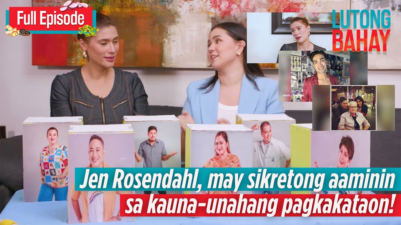 Jen Rosendahl, may sikretong aaminin sa kauna-unahang pagkakataon! (Full Episode) | Lutong Bahay ...