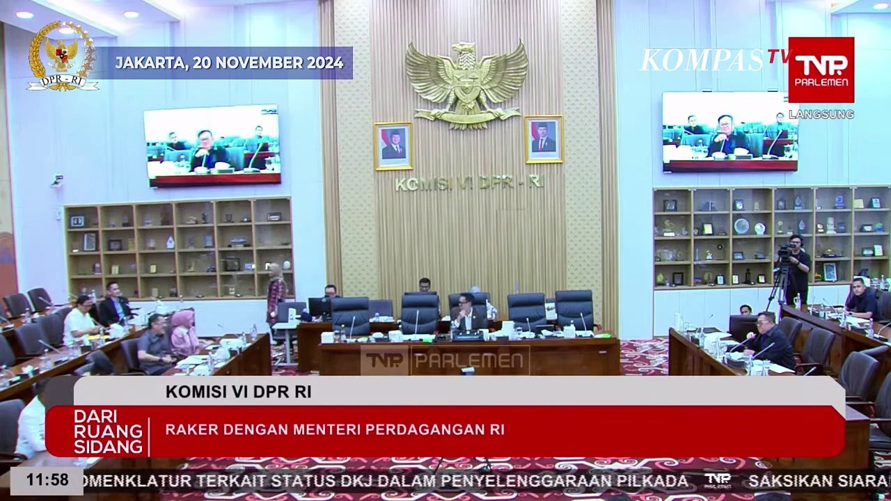 Gebrak Meja Depan Mendag, Anggota Komisi VI DPR Darmadi Pertanyakan ...