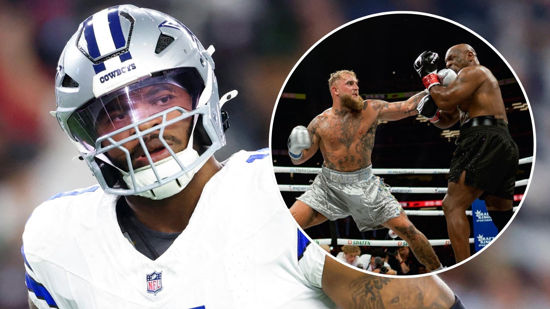 NFL: Jake Paul Overshadows Dallas Cowboys with Win Over Mike Tyson at ...