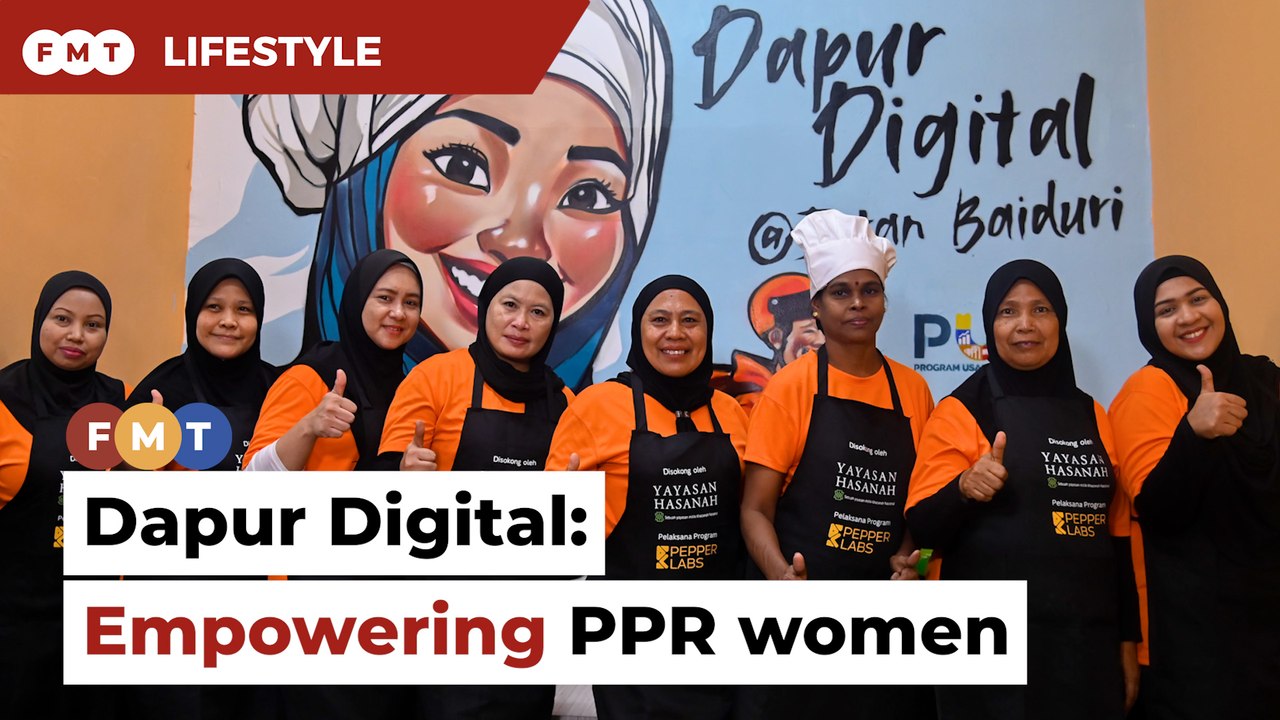 PPR women serve up success at Dapur Digital - video Dailymotion
