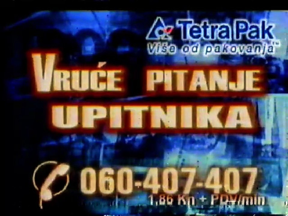 HRT 1 1999. - Crveni ident, reklame, Noćna Straža, uvod u Nikitu - video Dailymotion