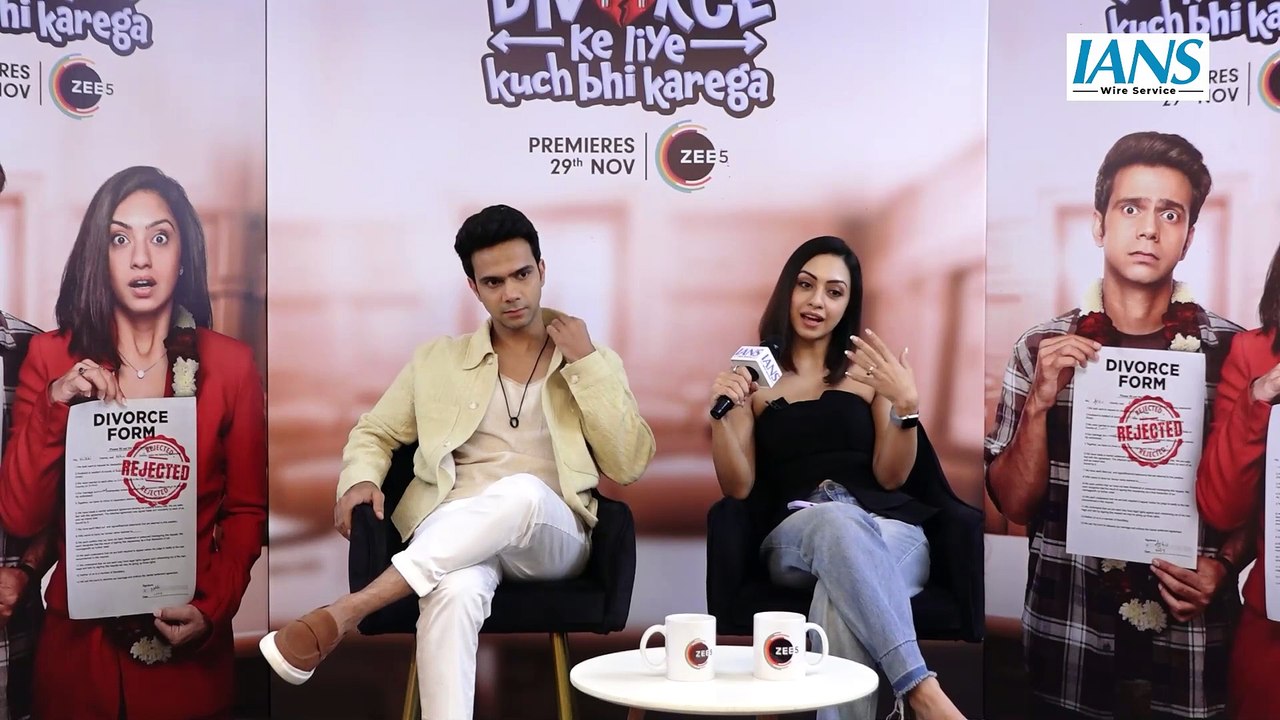 Interview of Starcast Rishab Chadha and Abigail Pandey of Series ...