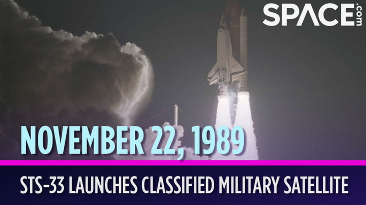 OTD In Space - November 22: STS-33 Launches Classified Military ...