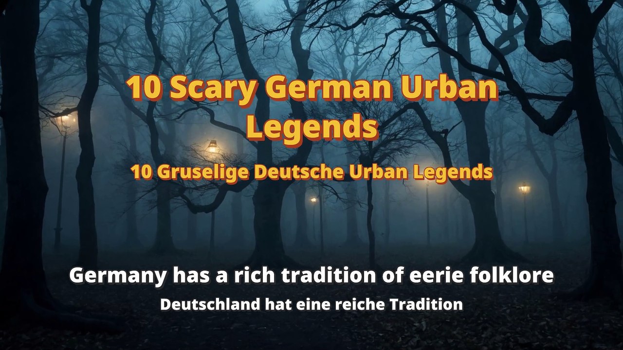 10 Scary German Urban Legends - video Dailymotion