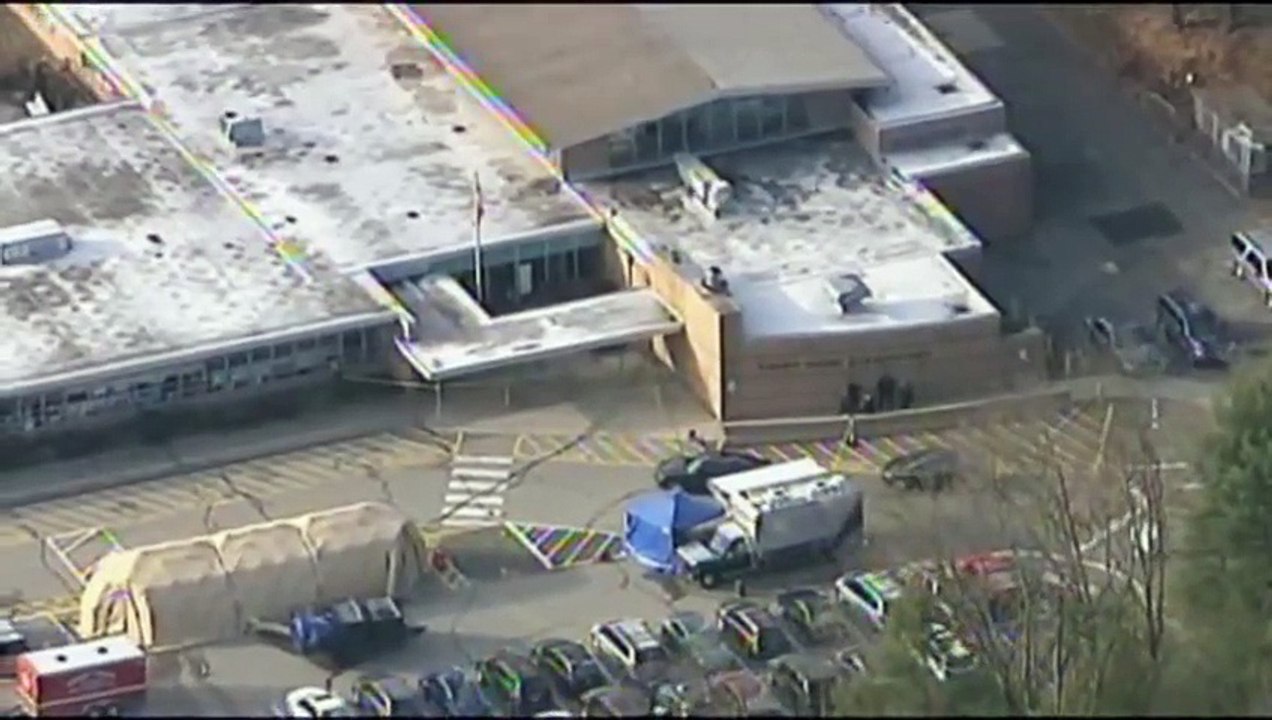 Sandy Hook: Aerial of School (12/15/12) - video Dailymotion