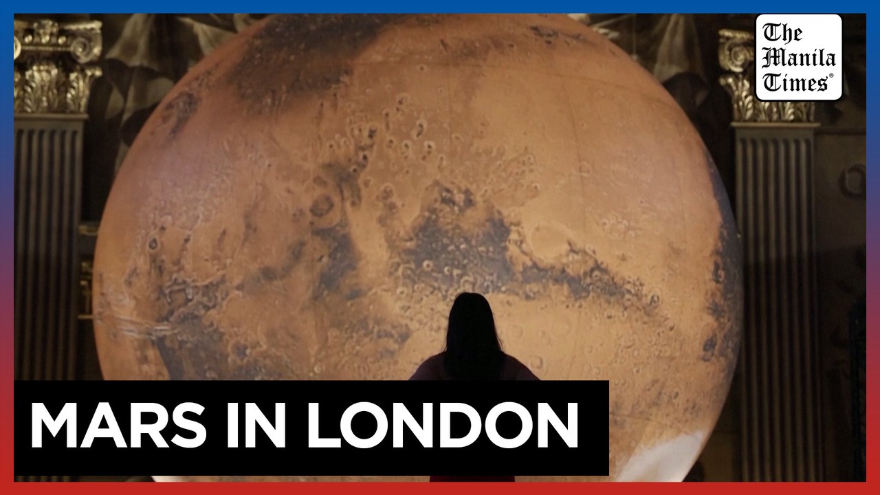 Planet Mars lands in east London museum - video Dailymotion