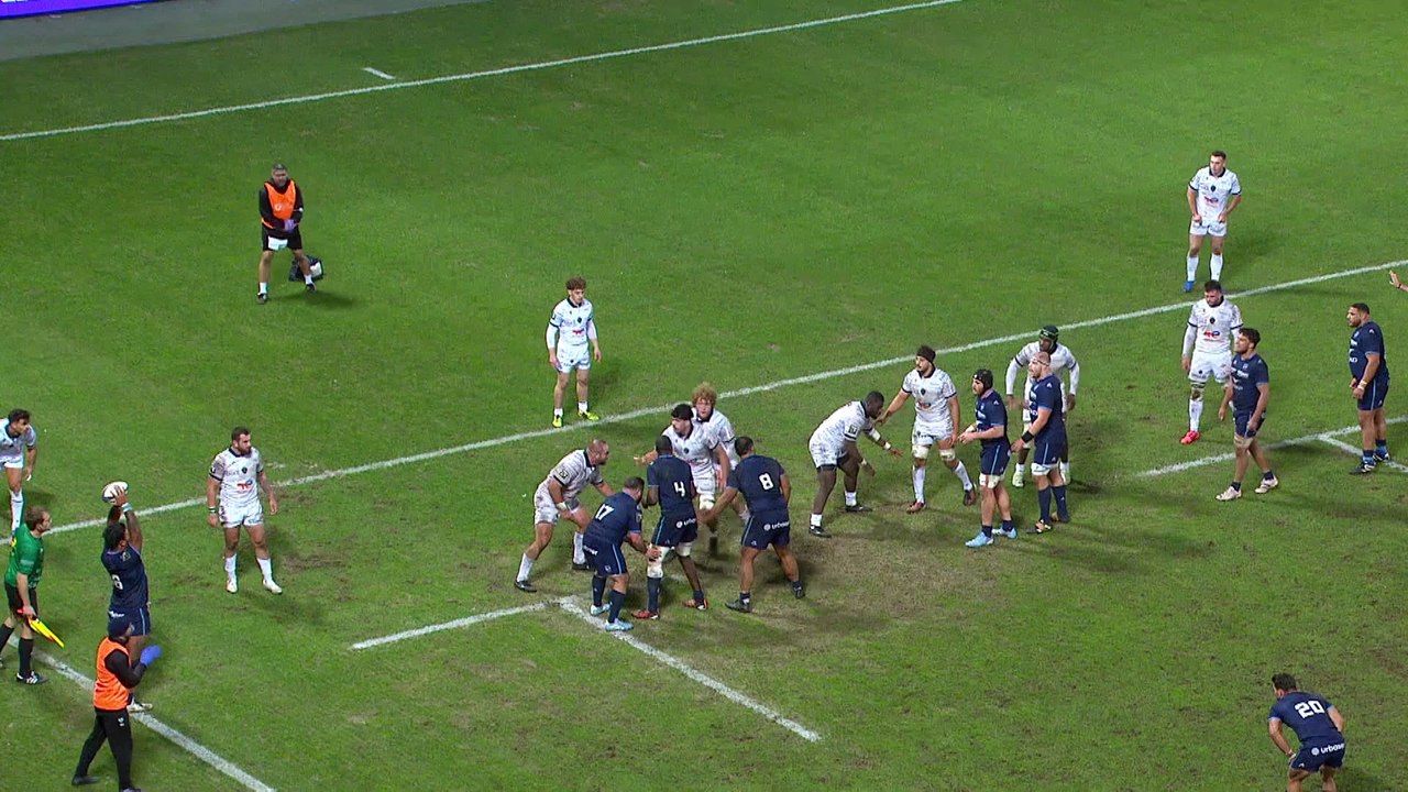 TOP 14 - Essai de Tyler DUGUID (MHR) - Montpellier Hérault Rugby ...