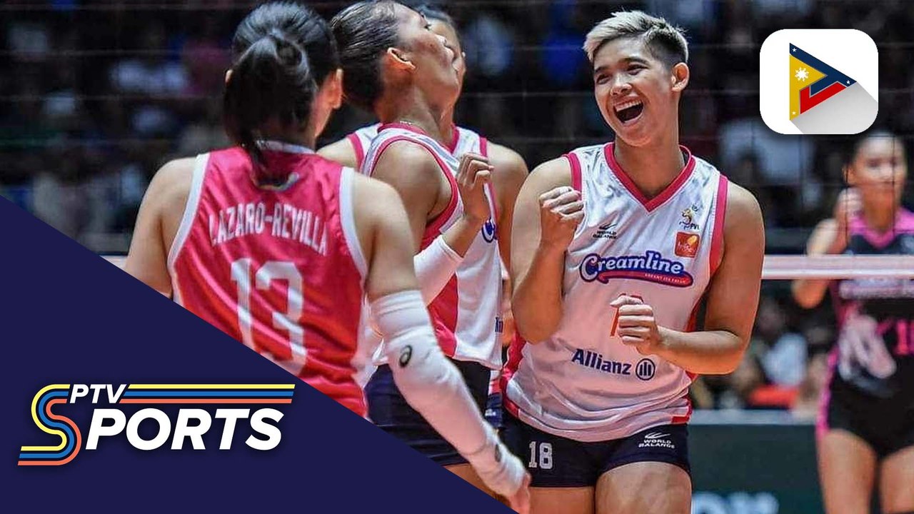 Creamline Cool Smashers, winalis ang Akari Chargers sa 2024-2025 PVL ...