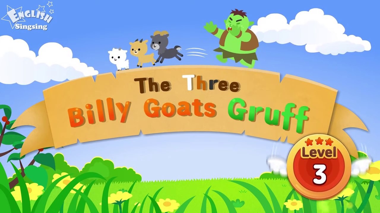 The Three Billy Goats Gruff- Fairy tale - English Stories (Reading ...