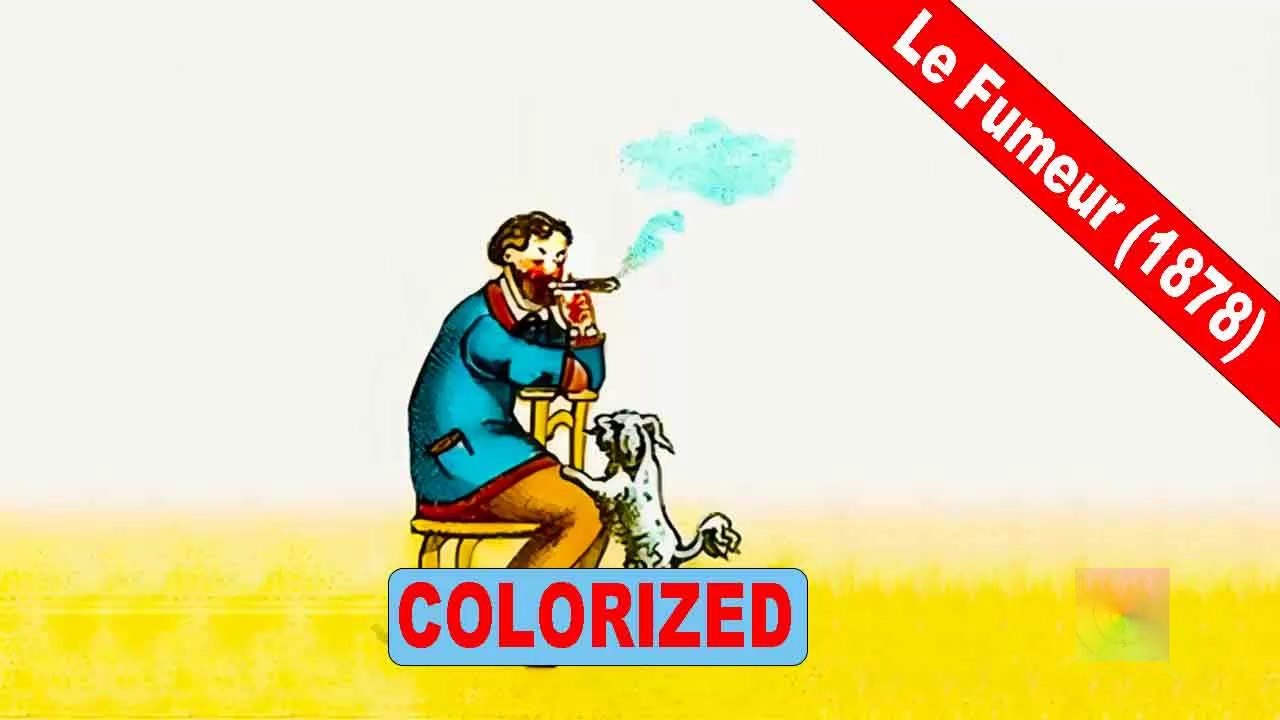 Le Fumeur (1878) | The Smoker | Der Raucher | Old Movie - video Dailymotion