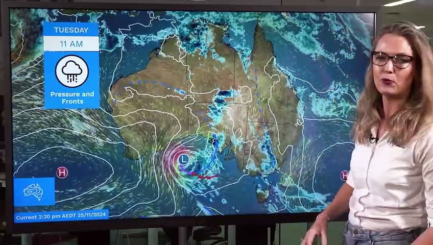 Cloudband bringing showers, rain areas and thunderstorms to most states ...