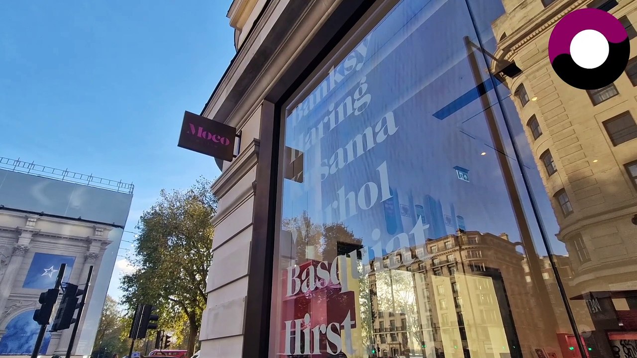 Inside the new London Moco Museum in Marble Arch - video Dailymotion