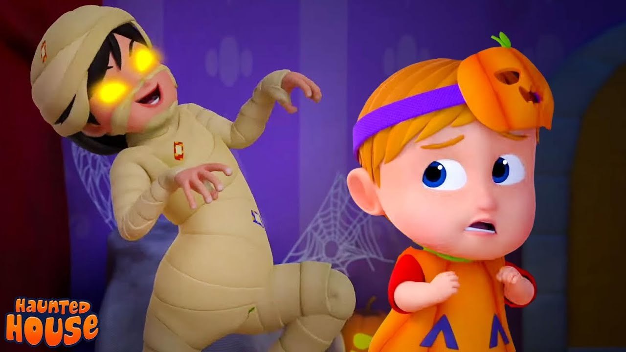 The Haunted House, Spooky Cartoon Videos and Halloween Songs for Kids ...