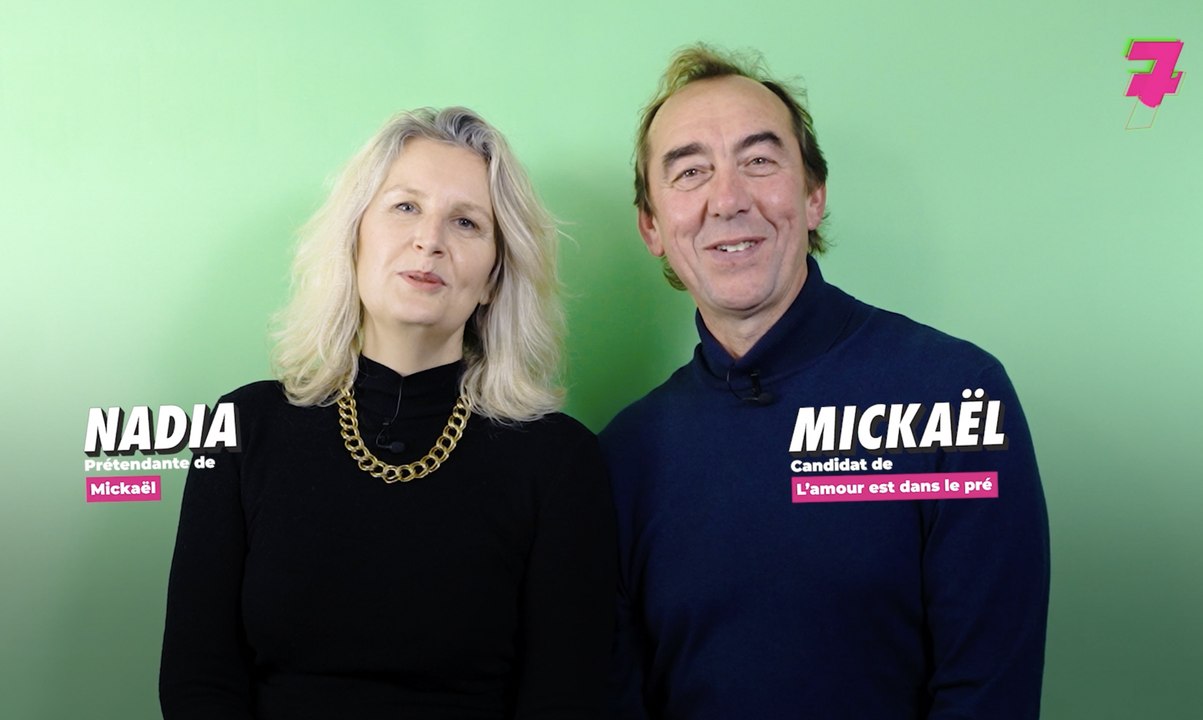 L'amour est dans le pré (M6) : l'interview de Mickaël et Nadia - Vidéo ...