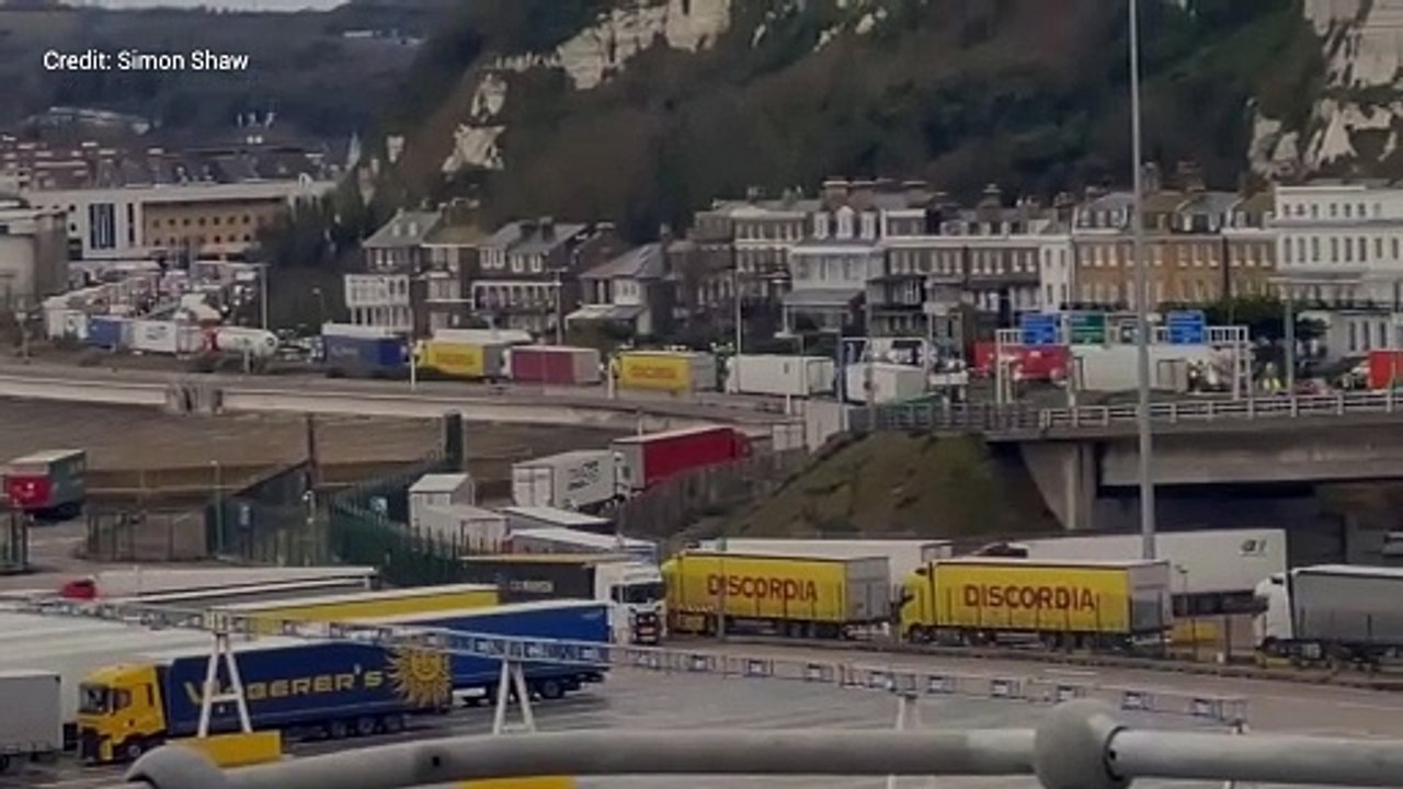 Go-slow protest in Dover - video Dailymotion