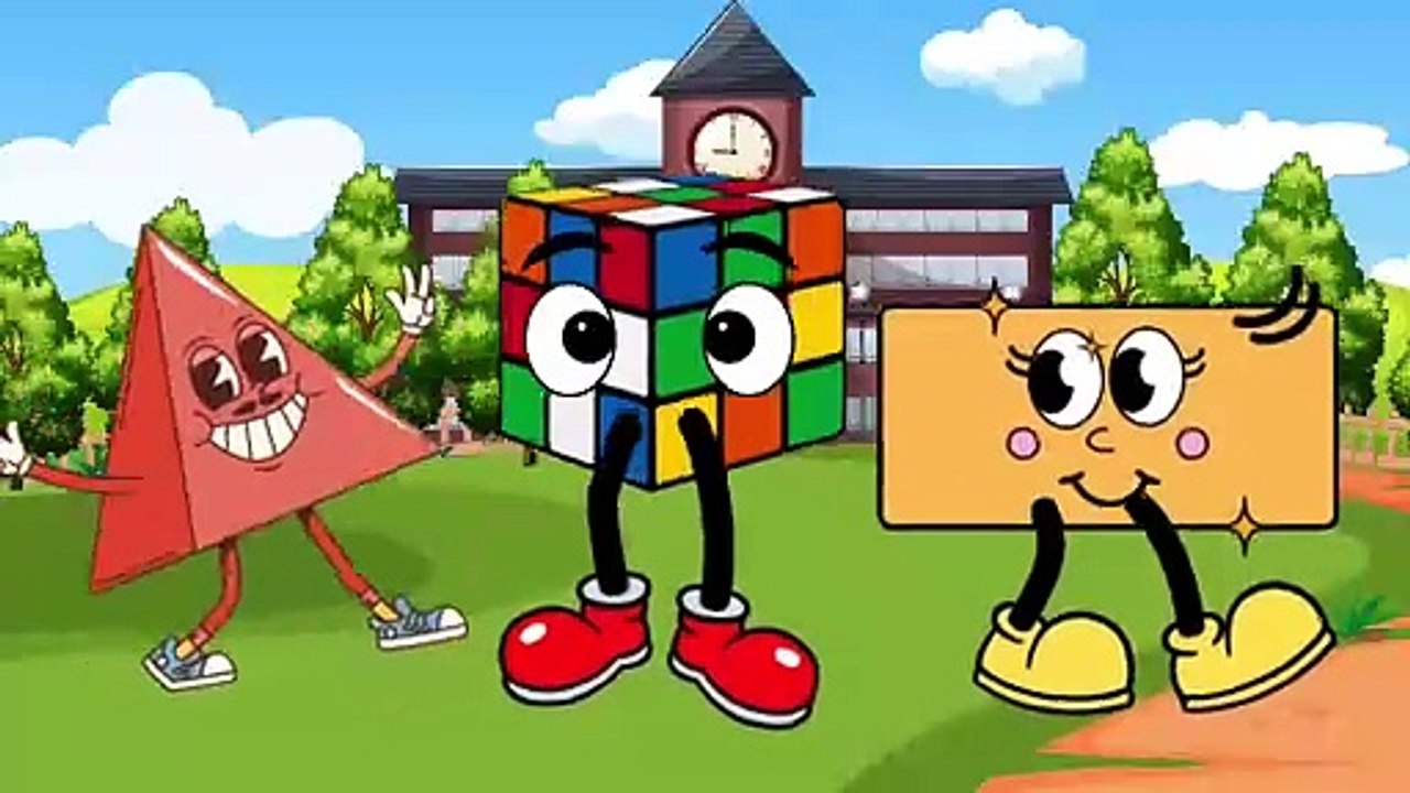 SHAPES ADVENTURE FOR KIDS// SHAPES PHONICS// NURSERY RHYMES// LEARN ...