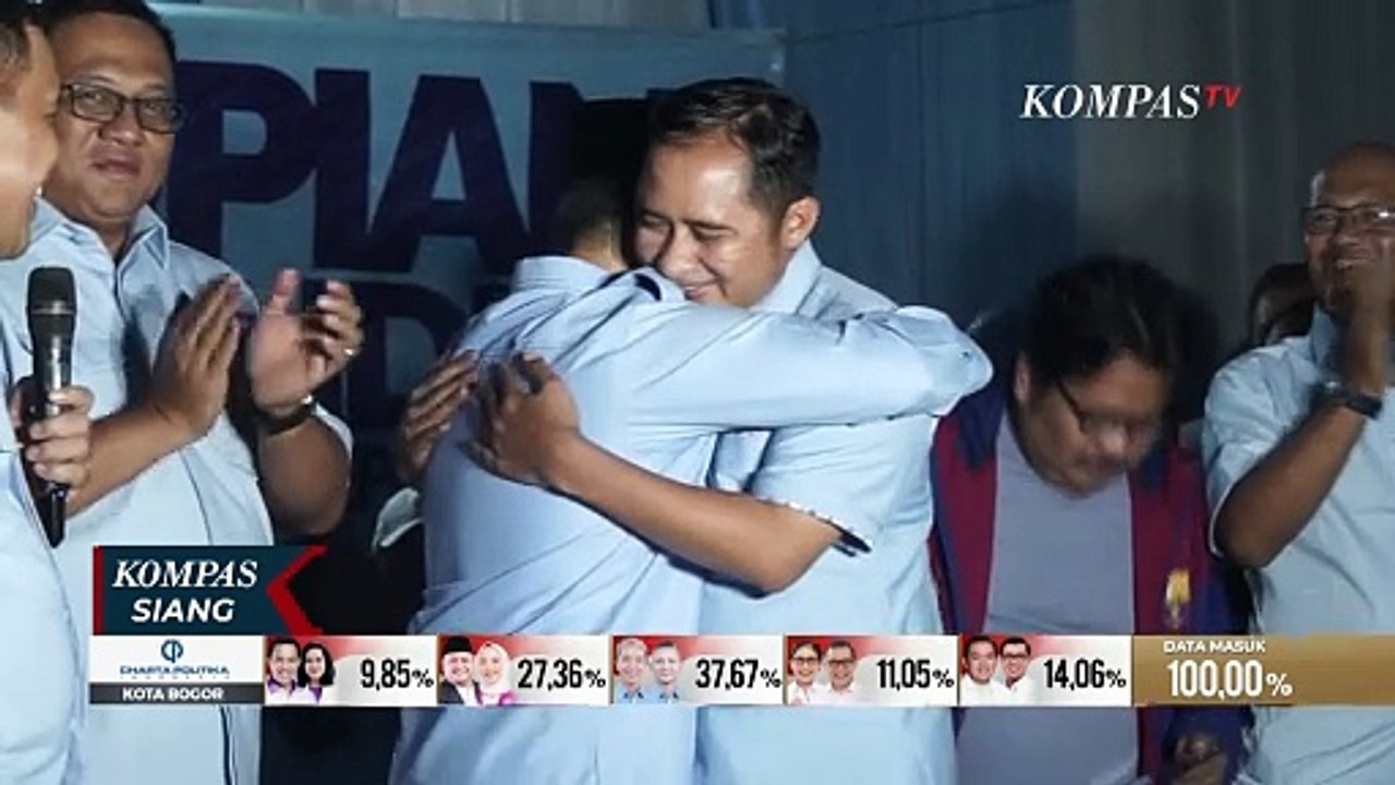 Supian-Chandra Raih 53,07 Persen di Hitung Cepat Pilkada Depok - Video Dailymotion