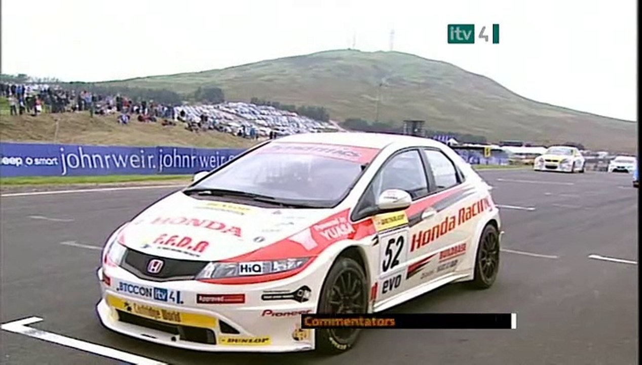 BTCC 2010 - Knockhill - Race 1 - video Dailymotion