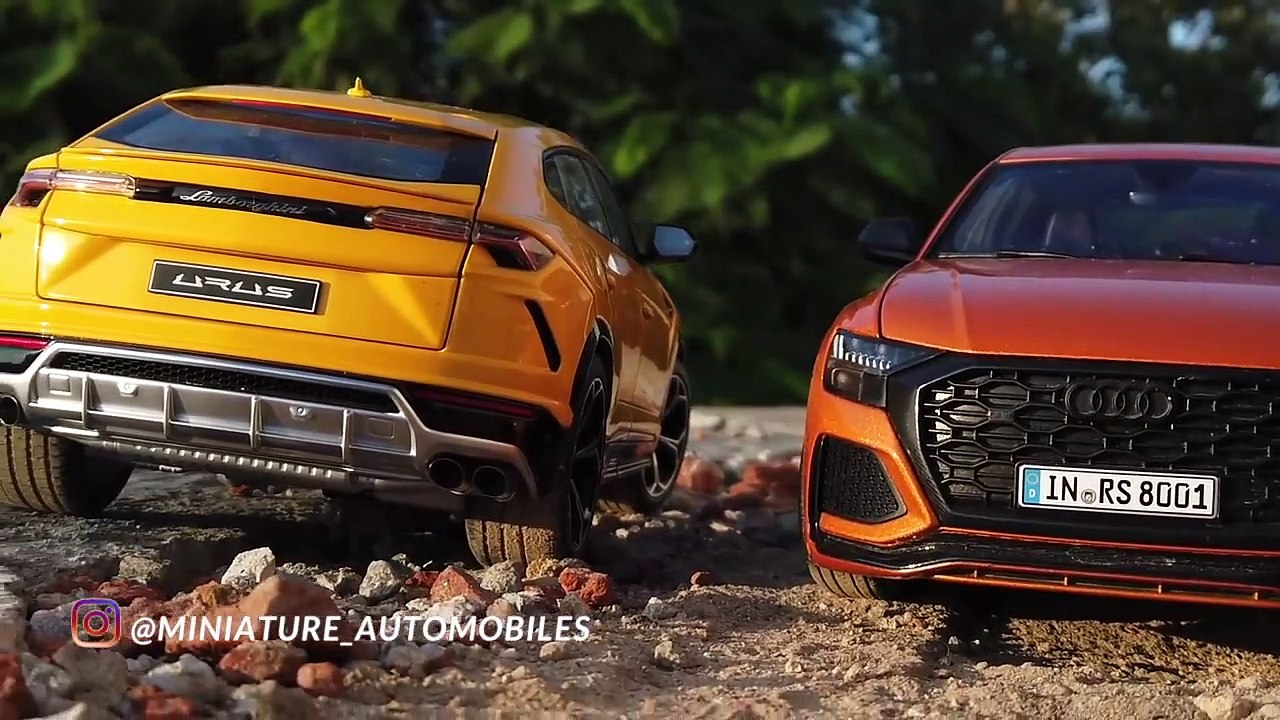 Audi RSQ8 vs Lamborghini Urus _ Fastest SUVs _ Diecast Model Cars ...