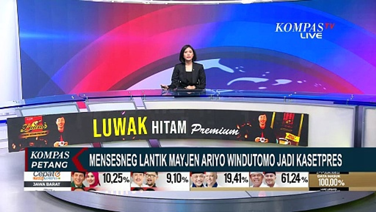 Momen Mensesneg Lantik Mayjen Ariyo Windutomo Jadi Kasetpres Gantikan ...