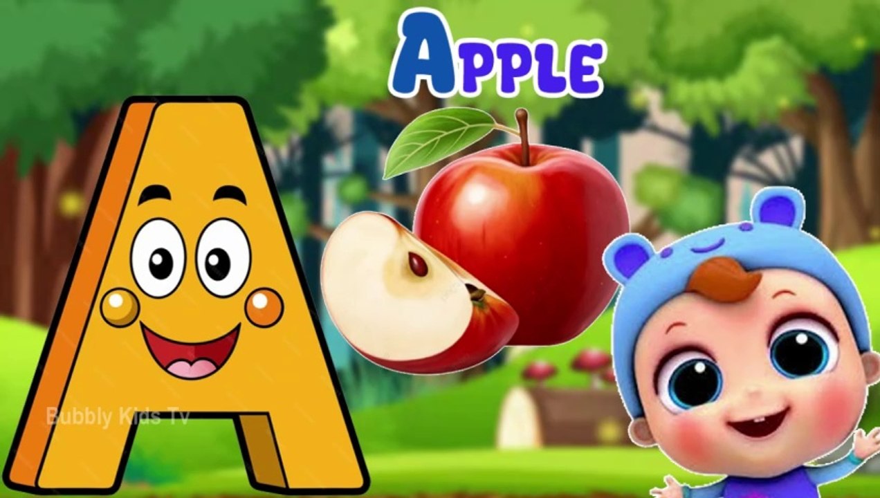 Sing & Learn: ABC Alphabet Song with A for Apple 🍎 | Fun for Kids ...