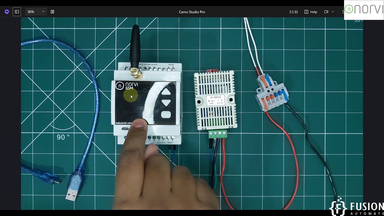 How to Read Modbus Serial/RS485 Device Data in NORVI ESP32 Based Industrial Controller | - video ...