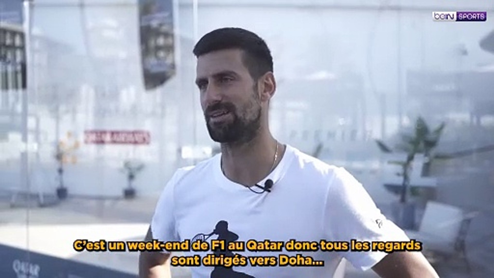Entretien exclusif avec Novak Djokovic depuis Doha | beIN SPORTS