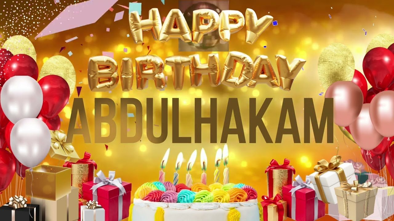 ABDUL HAKAM - Happy Birthday Abdul Hakam - video Dailymotion