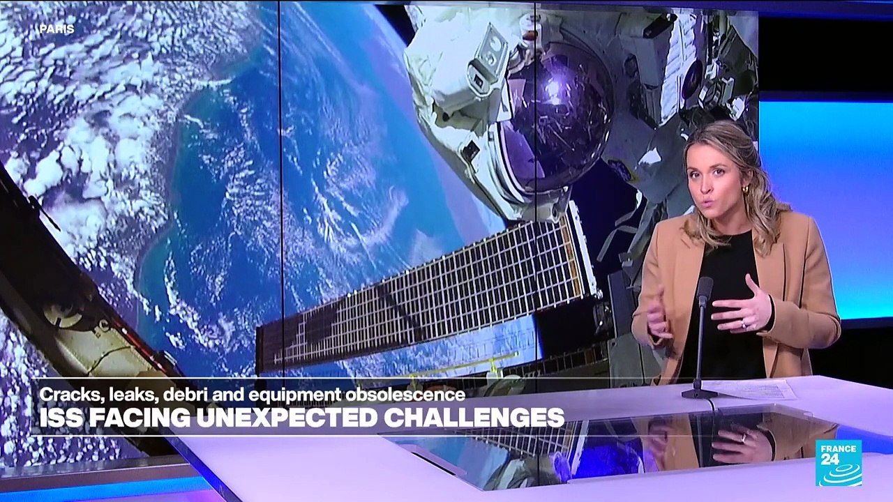 The future of the ISS in question: Cracks, leaks, debris, ageing ...