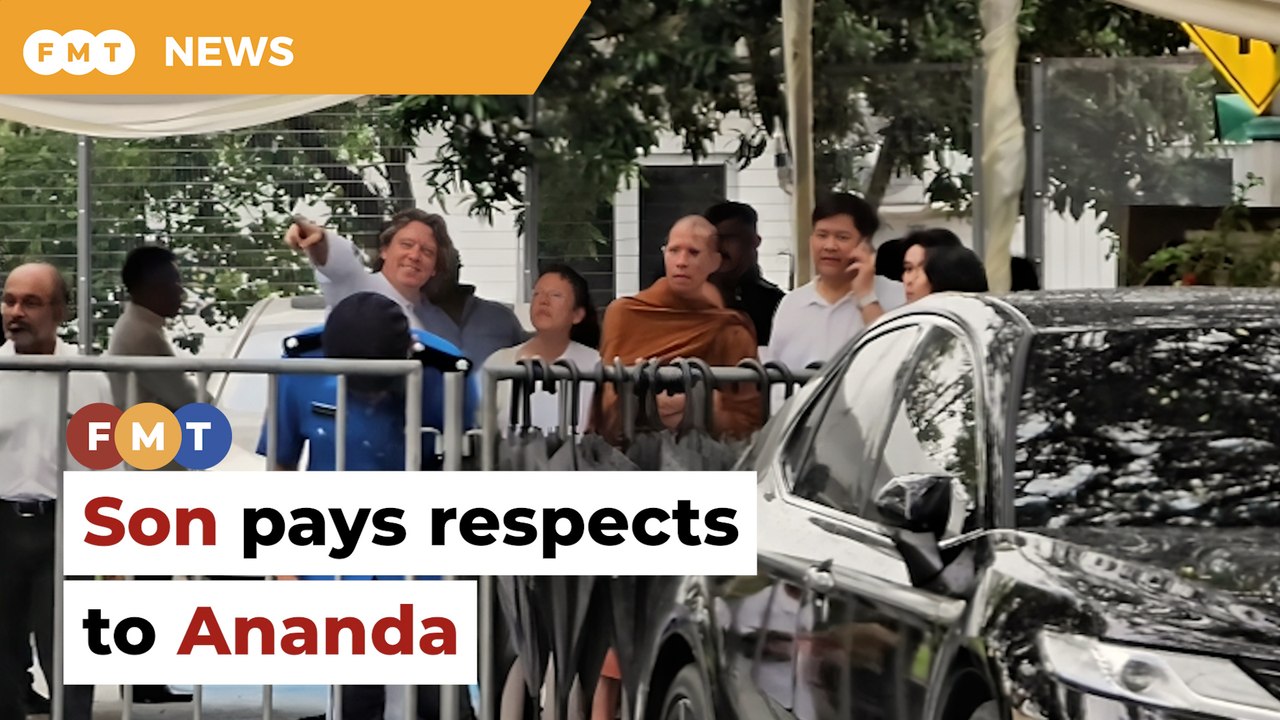 Ananda Krishnan’s son attends wake service - video Dailymotion