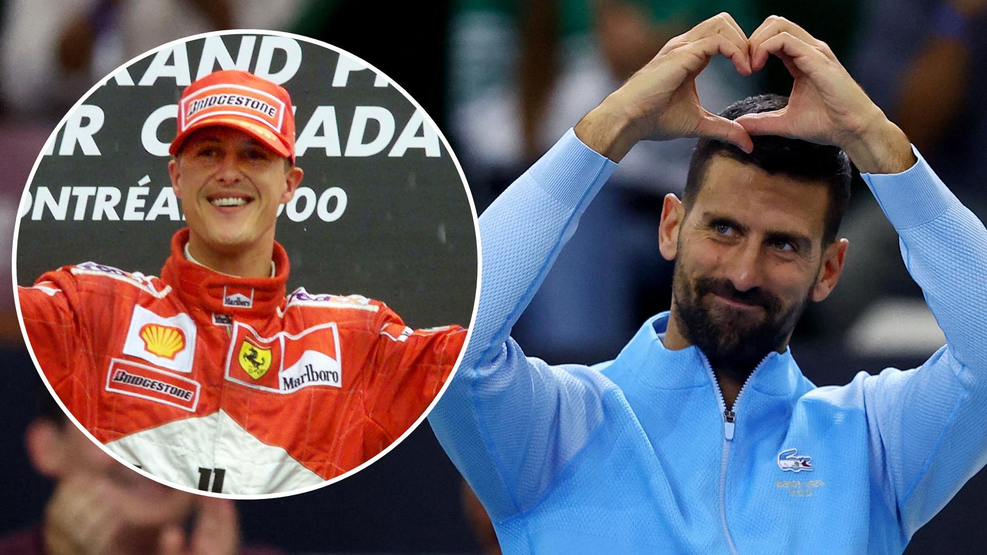 Novak Djokovic Reflects on Michael Schumacher While Playing Padel in ...
