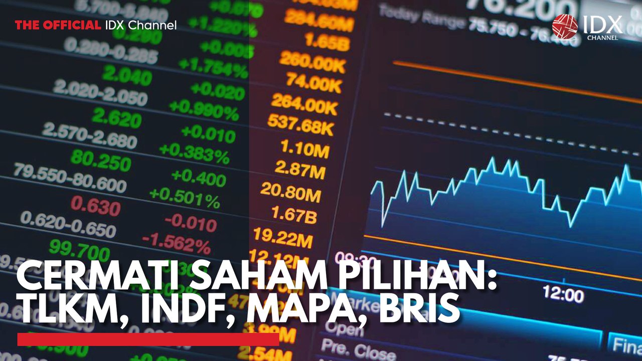 Cermati Saham Pilihan: TLKM, INDF, MAPA, BRIS - video Dailymotion