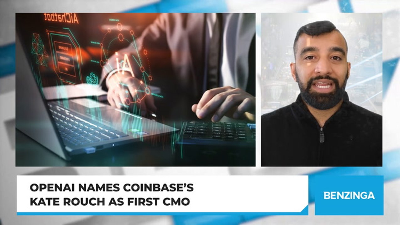 OpenAI Names Coinbase's Kate Rouch As First CMO - video Dailymotion