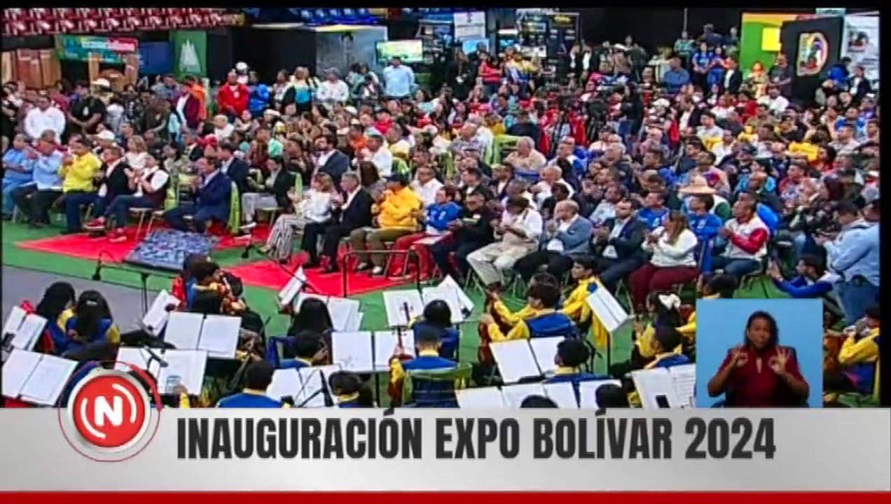 Bolívar | Autoridades nacionales inauguran Expo Bolívar 2024 en el ...