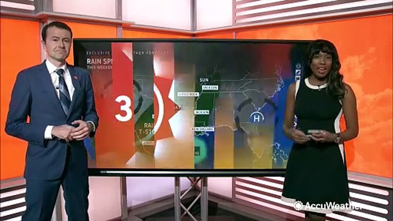 Stormy week ahead from the Gulf Coast to New England - video Dailymotion