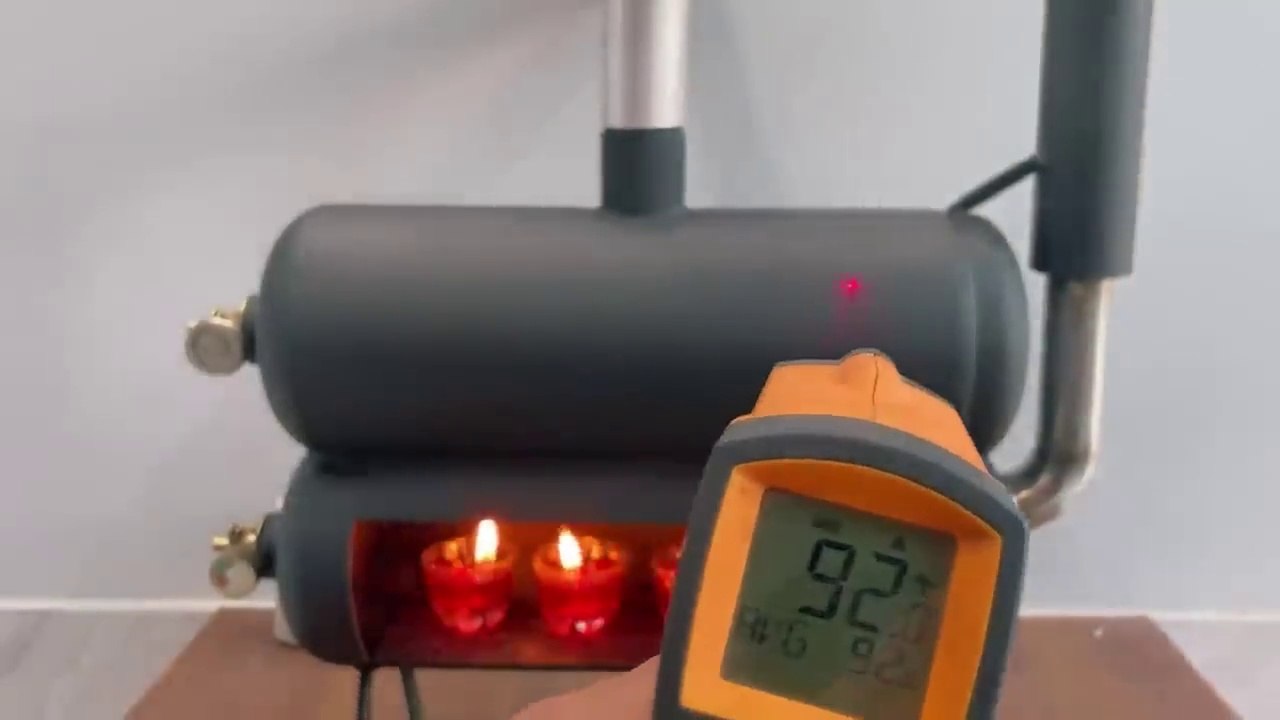 diy mini heater! So warm for your room. Free energy from sand batteries ...