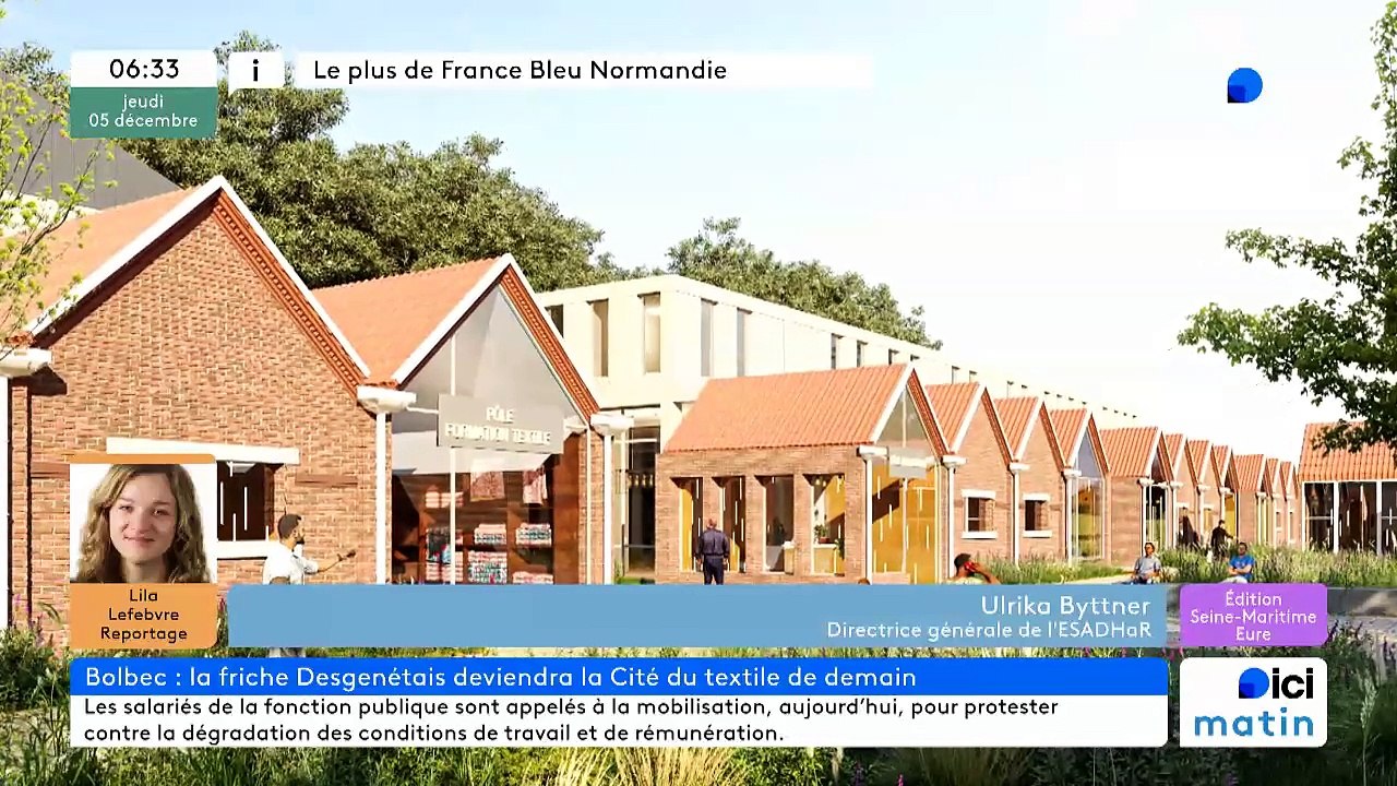 05/12/2024 - ICI Matin France Bleu Normandie en vidéo - Vidéo Dailymotion