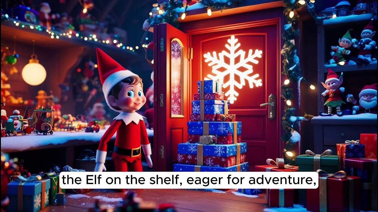 The Elfs Secret Workshop Surprise Christmas Animated Story for Kids in ...