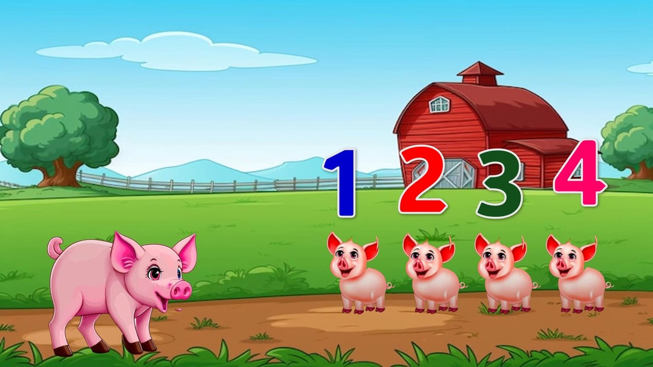 Five Little Pigs - The TINY BUDDIES Nursery Rhymes & Kids Songs ...
