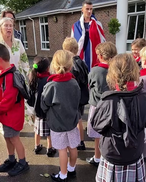 GB Olympic medallist Toby Harries at Westbourne House School - video ...