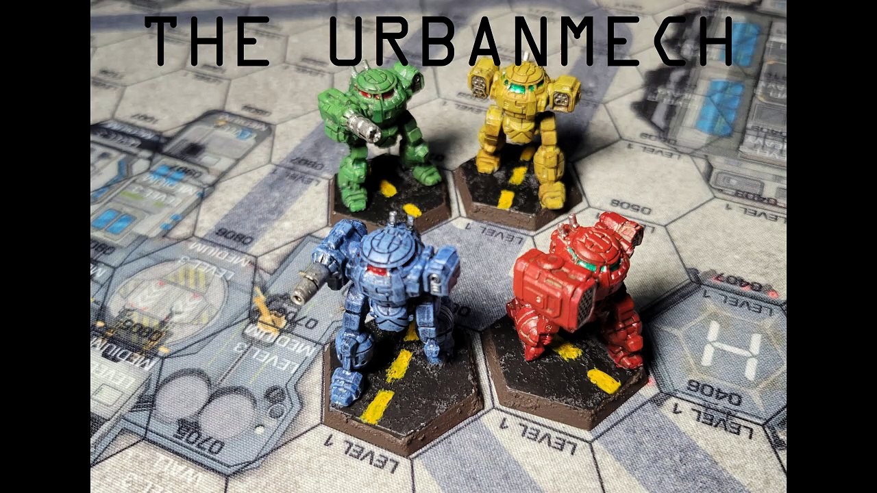 Reading & Ranting: The UrbanMech | Battletech Battlemechs - video ...