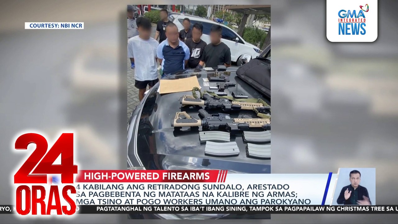 4 kabilang ang retiradong sundalo, arestado sa pagbebenta ng matataas na kalibre ng armas; mga ...