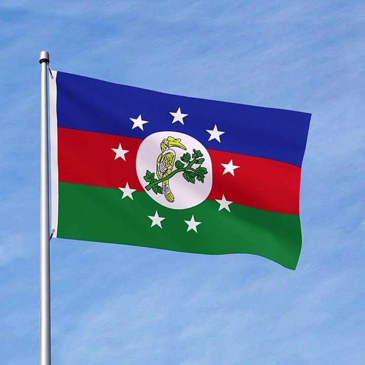 Flag of Chin. Bendera Chin. Chin Flag. Bendera Negara Bagian Chin. Flag ...