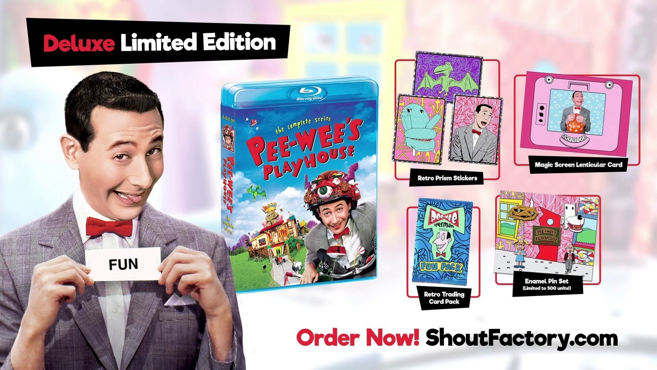 Pee-wee's Playhouse - The Complete Series DVD Promo (2024) (HD ...